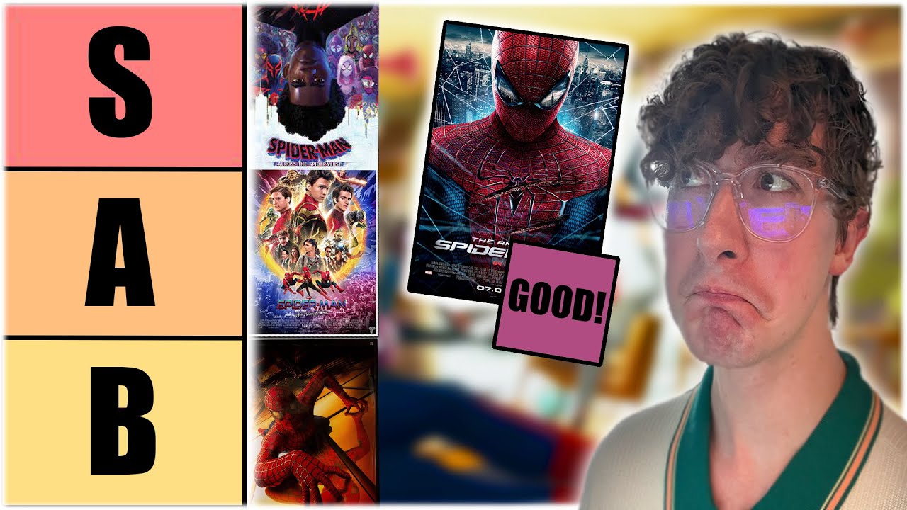 Every Spider-Man Movie Tier List (Including Across The Spiderverse ...