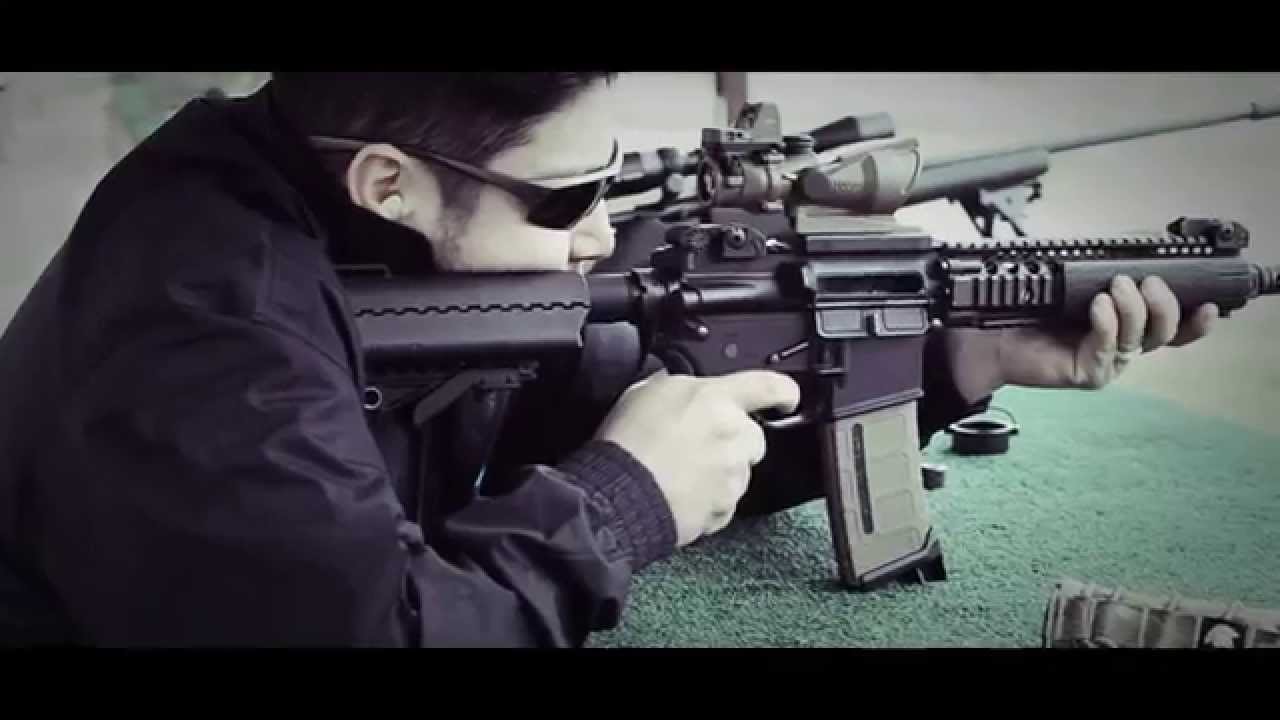 ACOG 4x32 / RMR / SBR MK18 / MAGPOD - YouTube