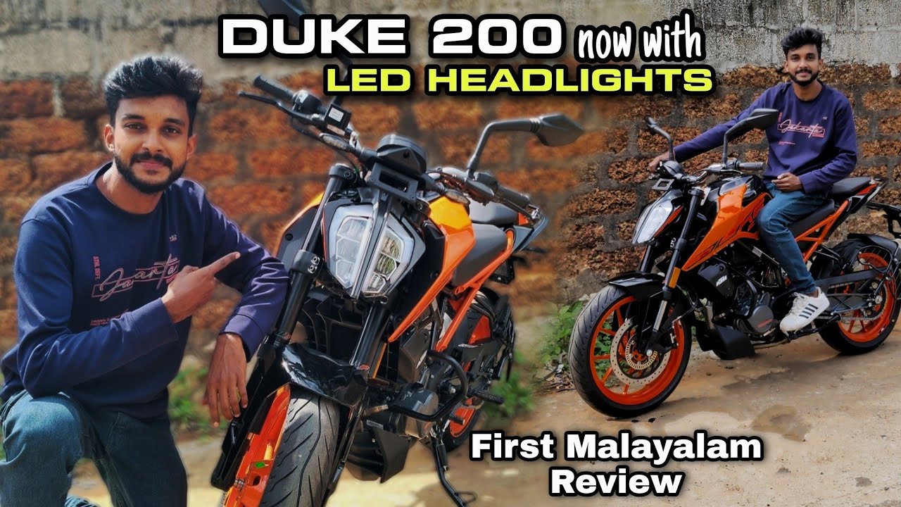 KTM Duke 200 with LED Headlights + Price Increase ⚡️ - YouTube