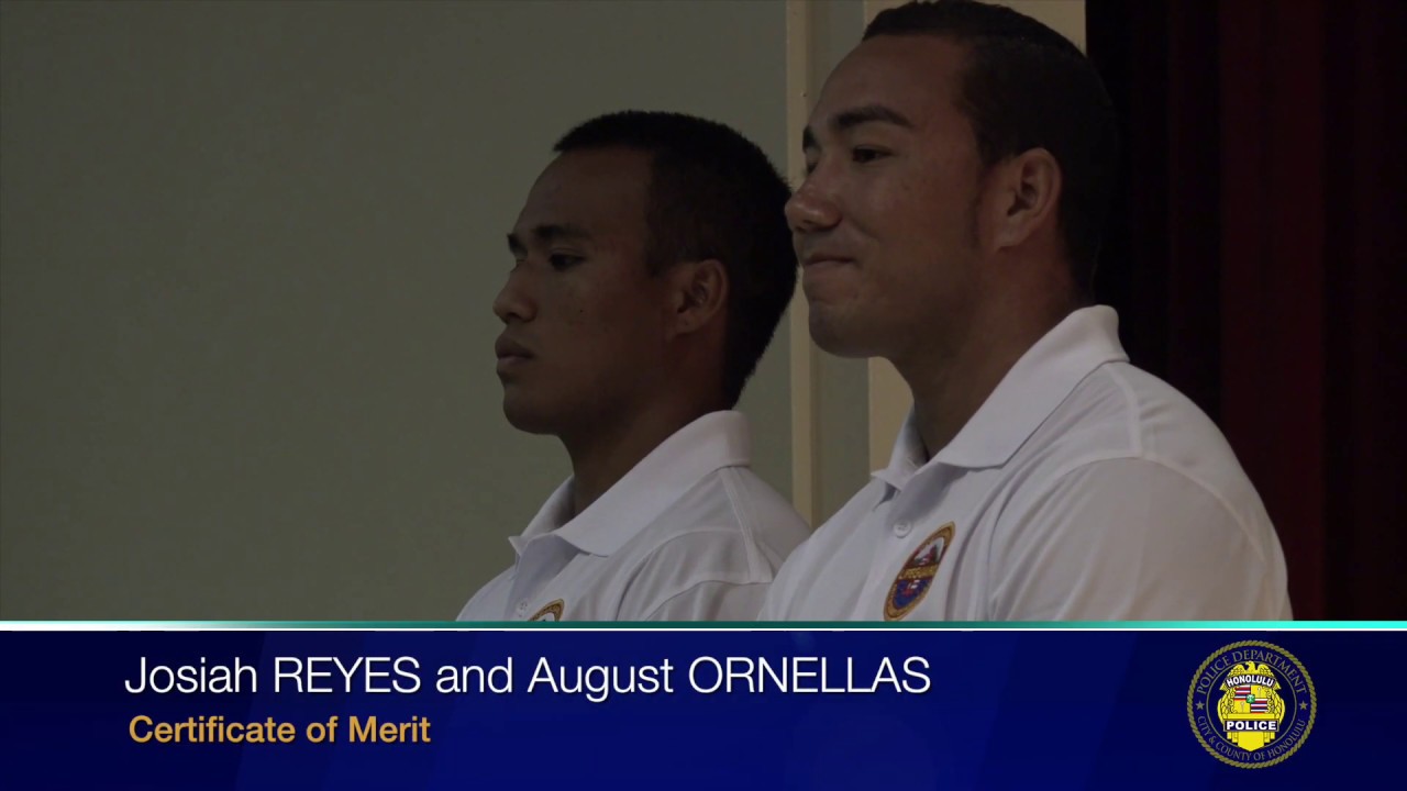 2018 Third Quarter Awards: Certificate of Merit, Mr. August Ornellas ...