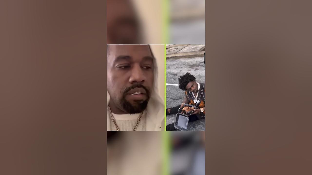 Kanye West Concern Over Kodak Black Eating Chicken In The Streets - YouTube