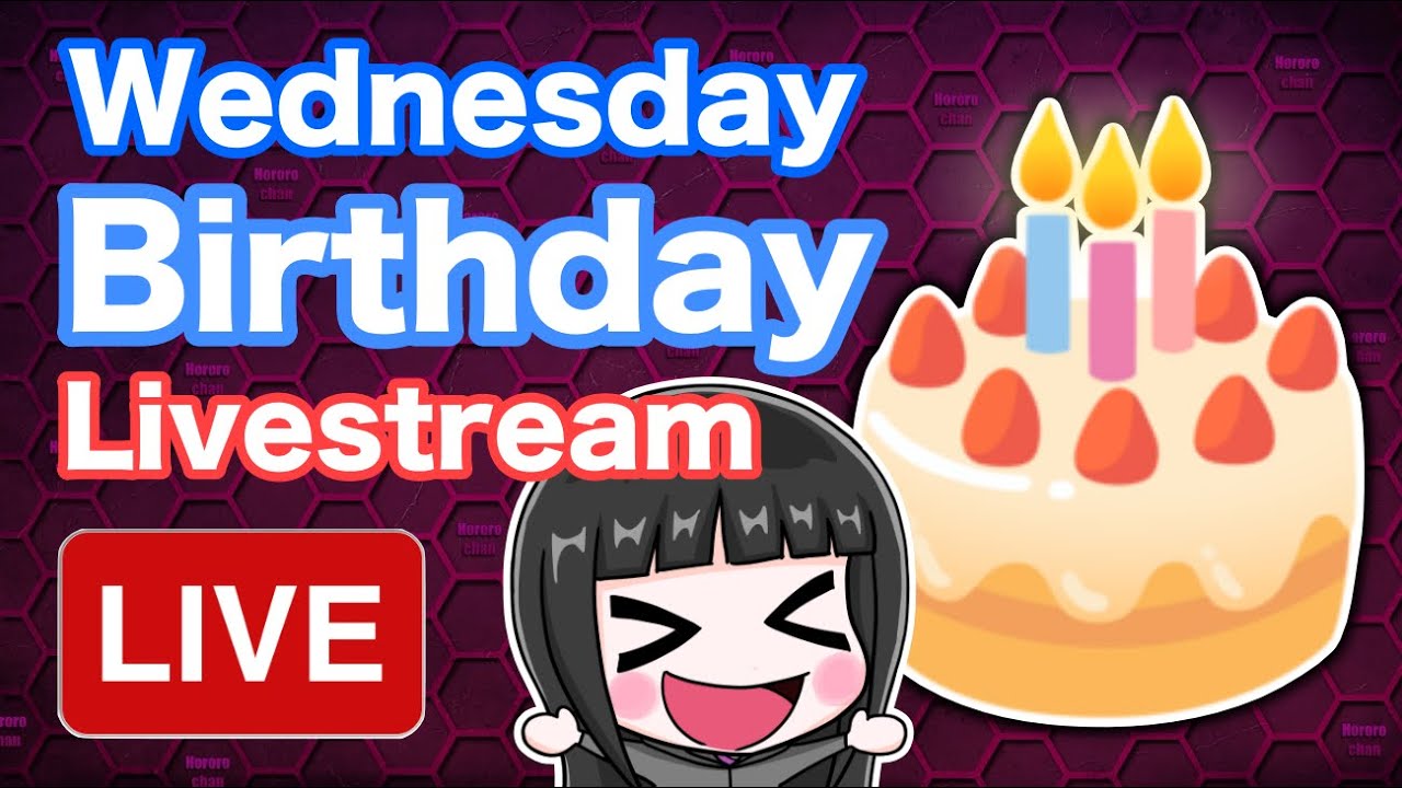 [EN Stream] birthday stream?! who? - YouTube