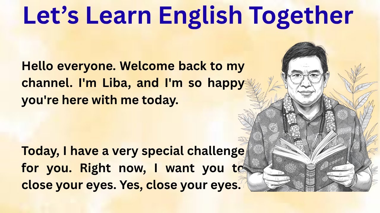 Let’s Learn English Together || Improve Your English || Listen And ...