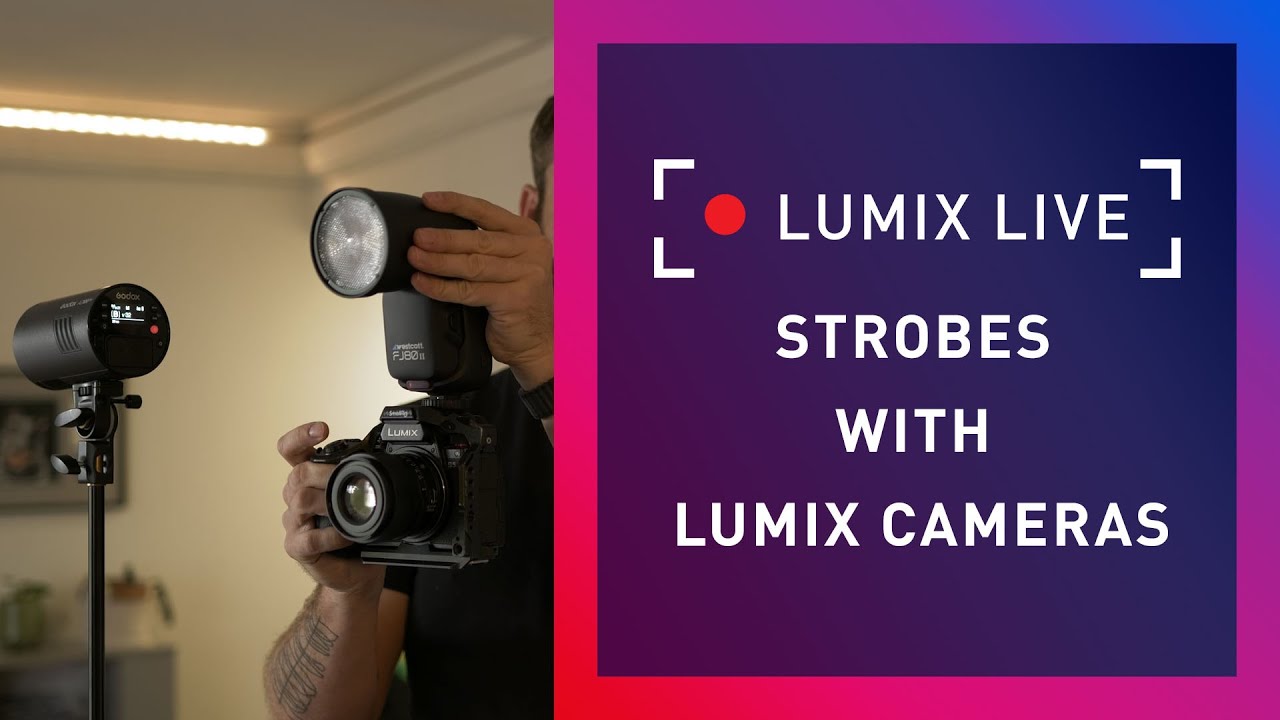 LUMIX Live : Strobes with LUMIX Cameras - YouTube