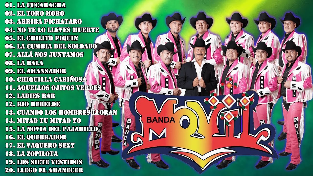 Banda Movil Exitos - Las 30 Canciones Inolvidables - Lo Mejor De Banda ...