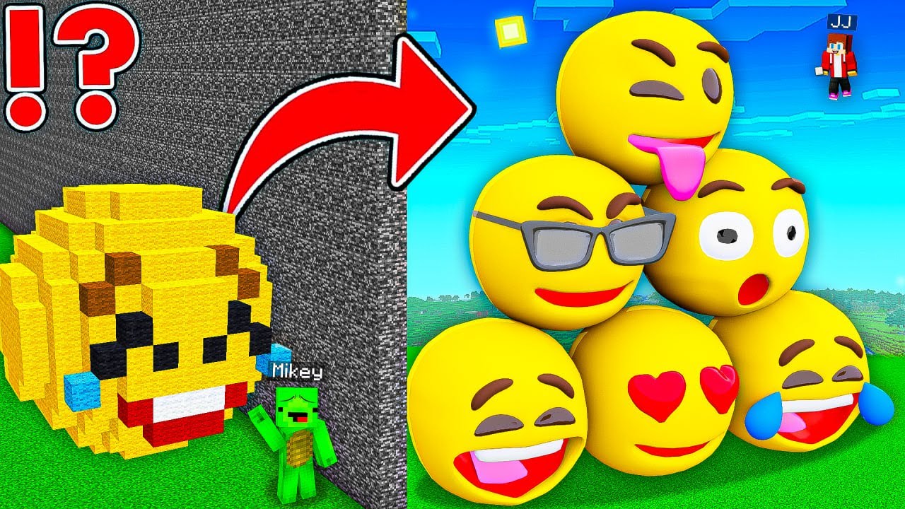 JJ vs Mikey : EMOJI Battle NOOB vs PRO - in Minecraft Maizen Challenge ...