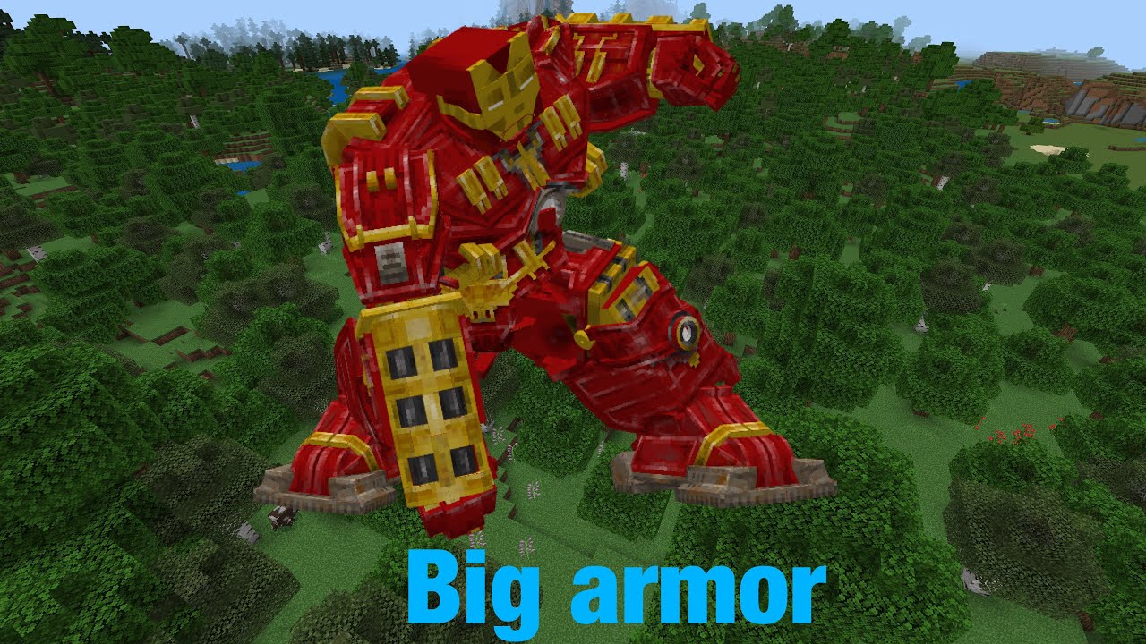 Hulk Buster mod for Minecraft - YouTube