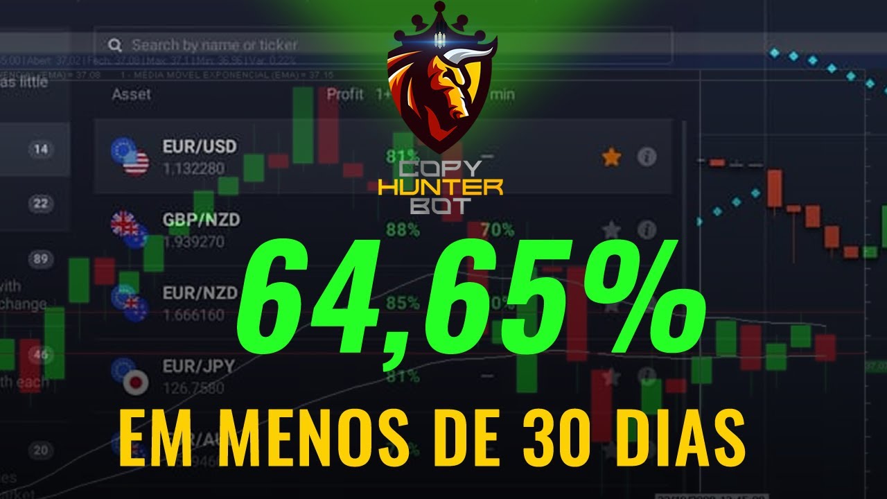 COPYHUNTERBOT - COPYTRADE IQOPTION - YouTube