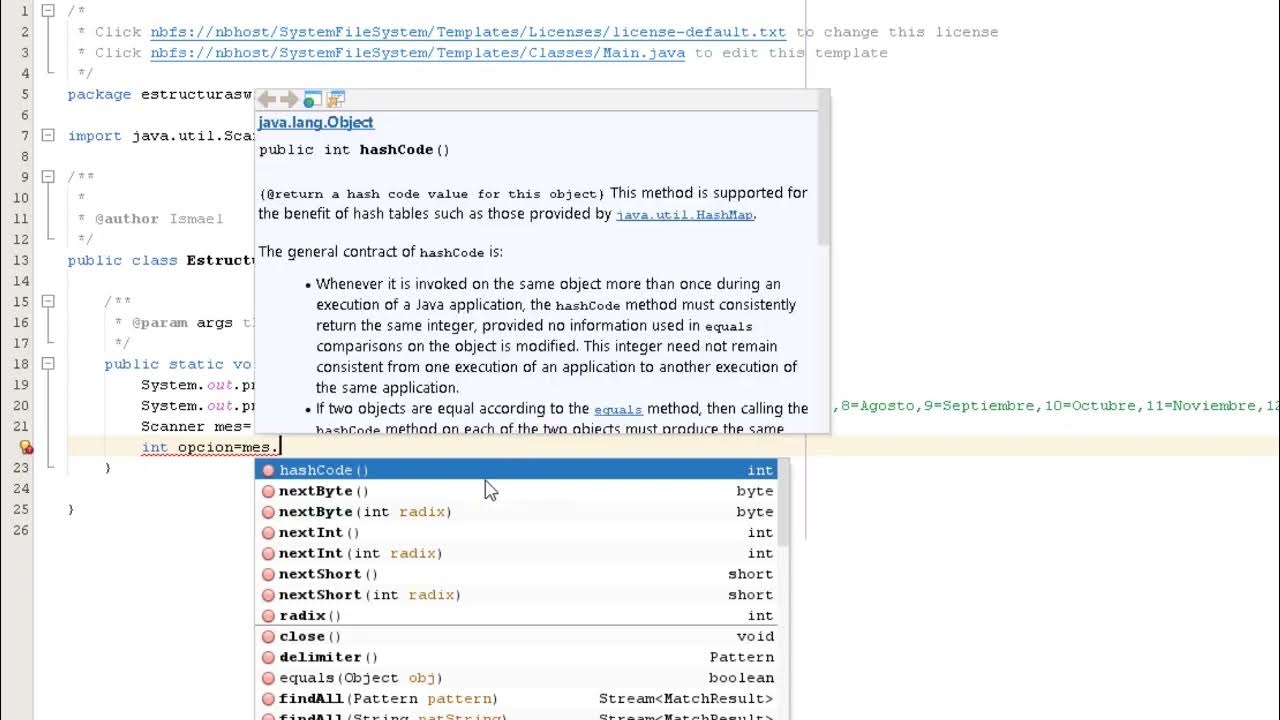 V7 Estructura condicional switch case - YouTube