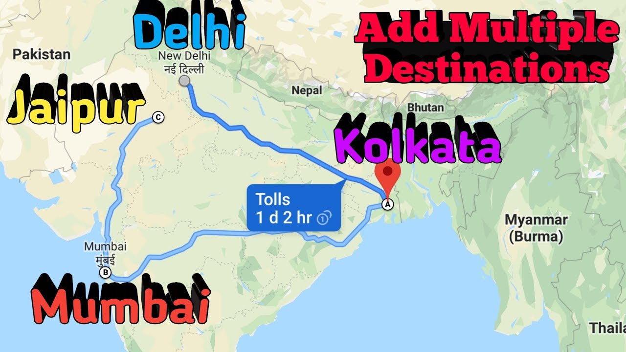 How To Add Multiple Locations On Google Maps YouTube How To Add Multiple Locations On Google Maps YouTube