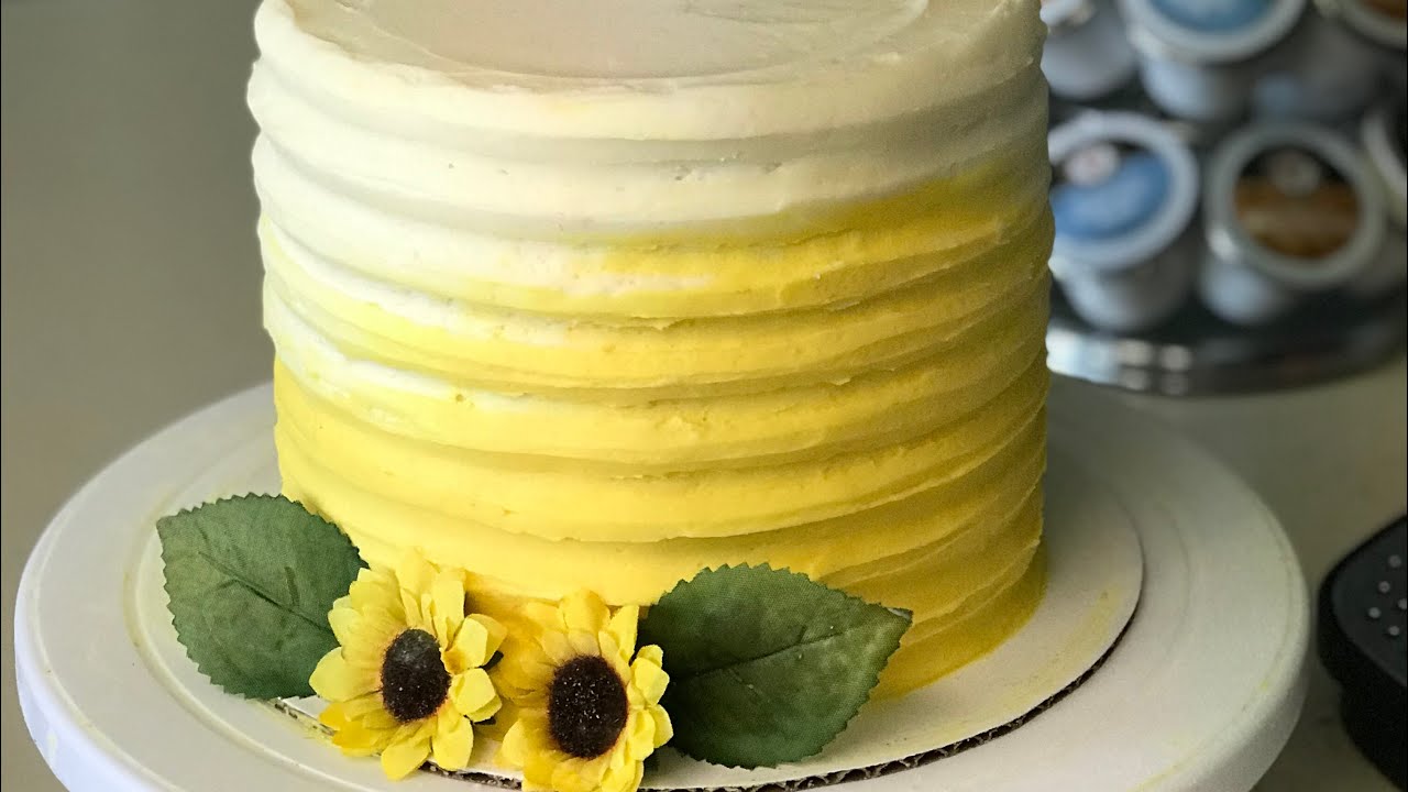 Sunflower Theme Cake Smash | Best Flower Site
