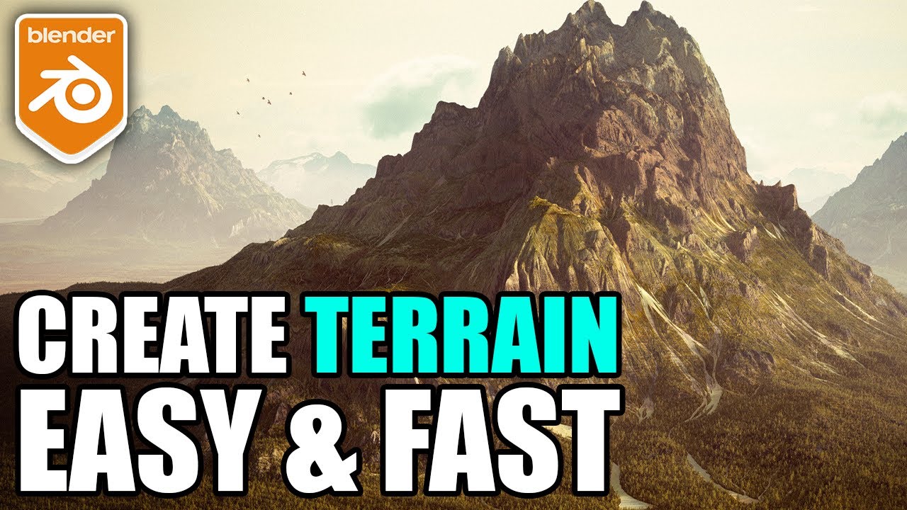 Blender Addon For Creating Terrains | TerraForm - YouTube