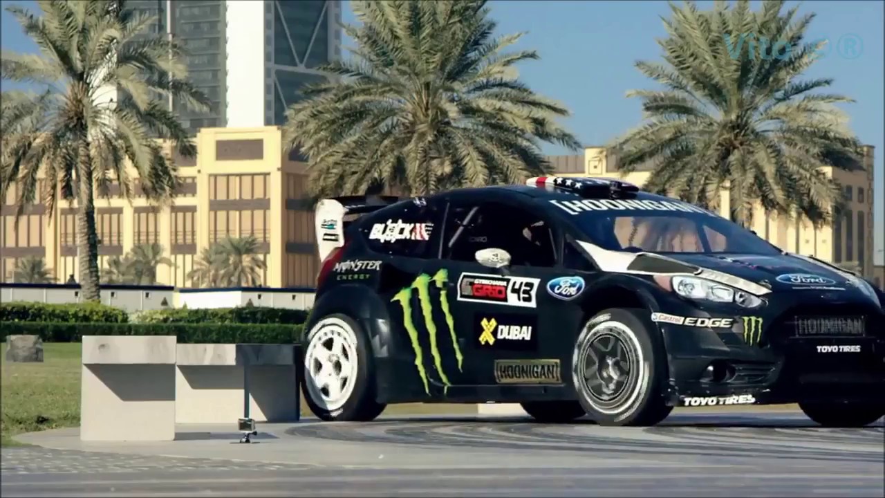 Ken Block Car With mUsic and stunts - YouTube