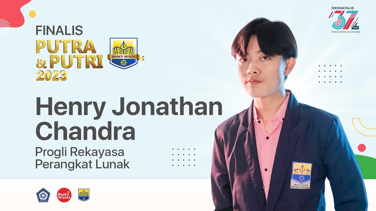 Henry Jonathan Chandra - X-RPL - Putra & Putri Bhakta 2022/2023 - YouTube