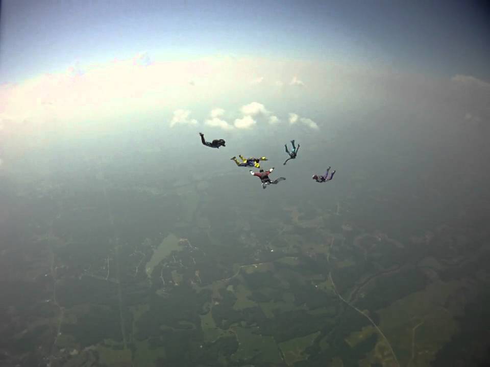 Dancing Spider Skydive - YouTube