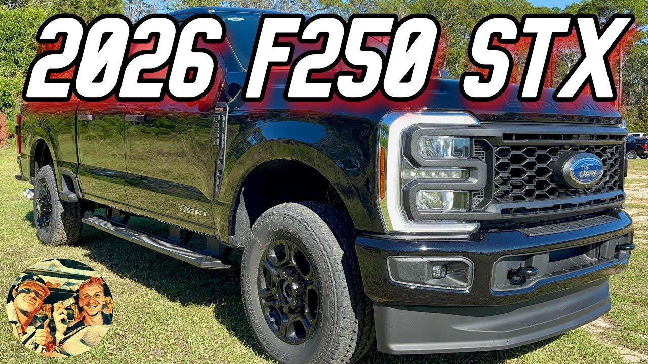 🔥2026 FORD F-250 STX FX4 w/ 6.7L | AGATE BLACK DIESEL TRUCK REVIEW ...