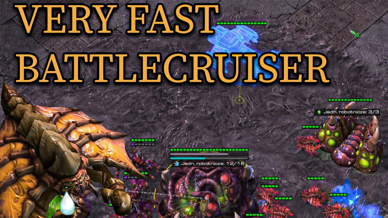 VERY FAST BATTLECRISER - STARCRAFT2 - YouTube