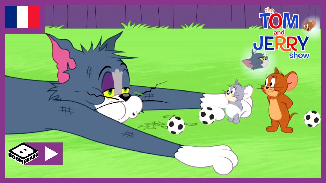 Tom et Jerry Show en Français 🇫🇷 | La passion du football - YouTube
