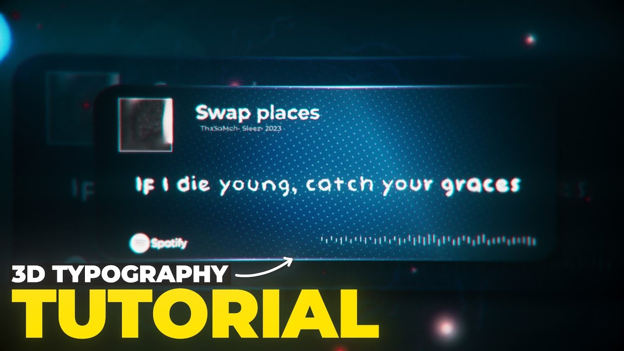 🎯 Master 3D Typography in After Effects! | Typography Animation Tutorial - YouTube