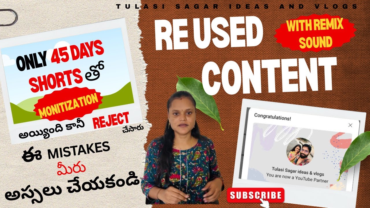 Shorts Monitization got rejected due to Reused Content Reason,Don’t do these mistakes using ...