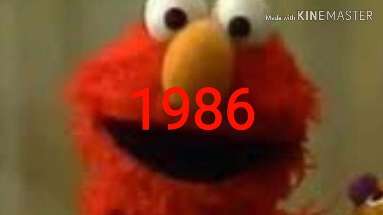 Evolution of elmo 1979-2020 - YouTube