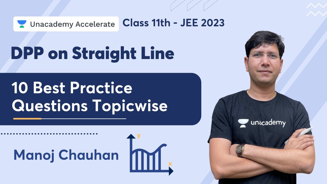 DPP on Straight Line | 10 Best Practice Questions Topicwise | Class ...