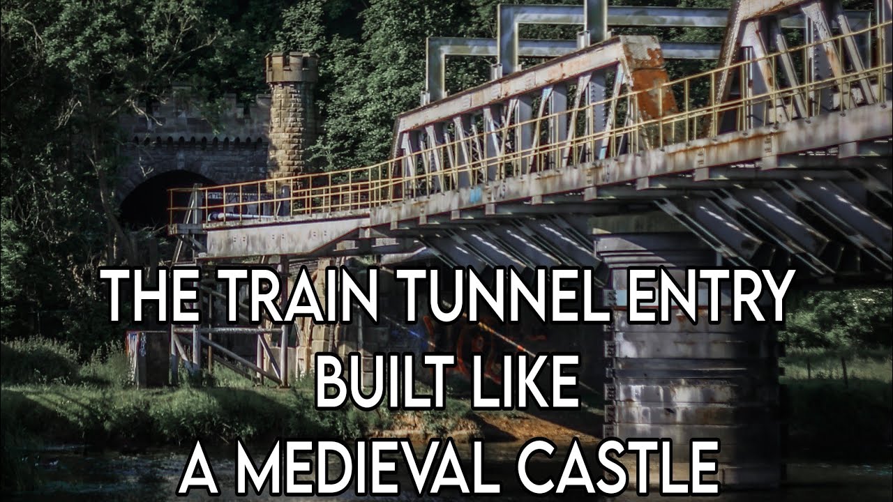 The Train Tunnel entry built like a Medieval Castle - YouTube