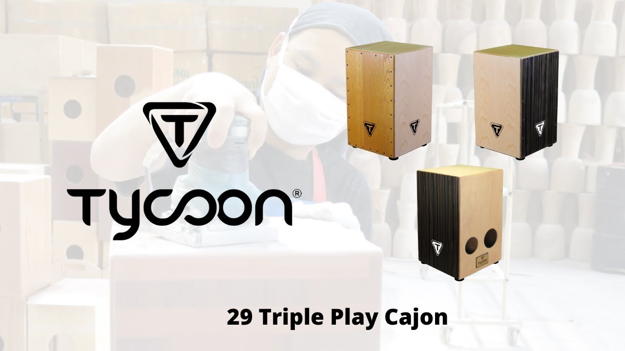 29 Triple Play Cajon - Quick Demonstration by Kalani Das, Tycoon Artist ...