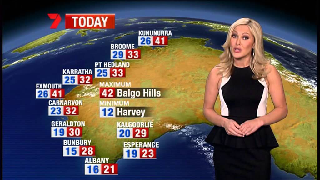 Weather Details | 7News Perth | 24/01/2013 - YouTube