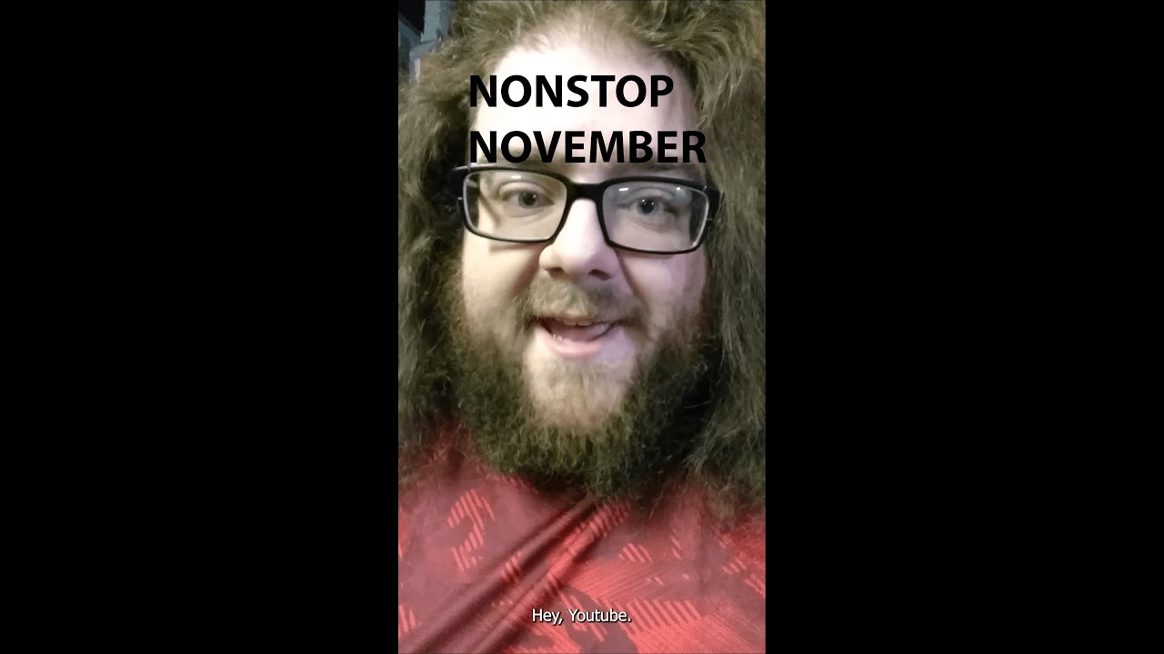 announcing NONSTOP NOVEMBER - YouTube
