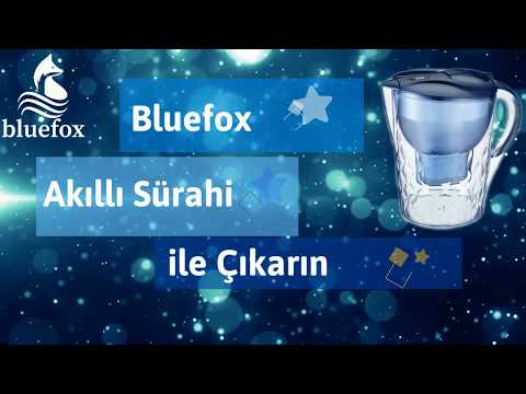 💦Bluefox Akıllı Sürahi | Su Arıtmalı Sürahi | Su Arıtan Sürahi | Plastik Sürahi Modelleri
