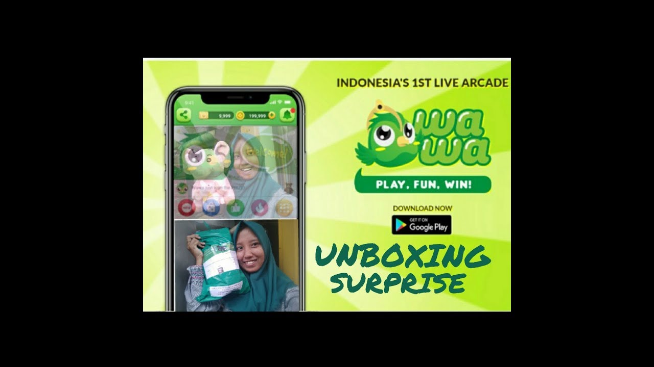 UNBOXING HADIAH DARI WAWA GAMES!! ISINYA APA YAA?? - YouTube