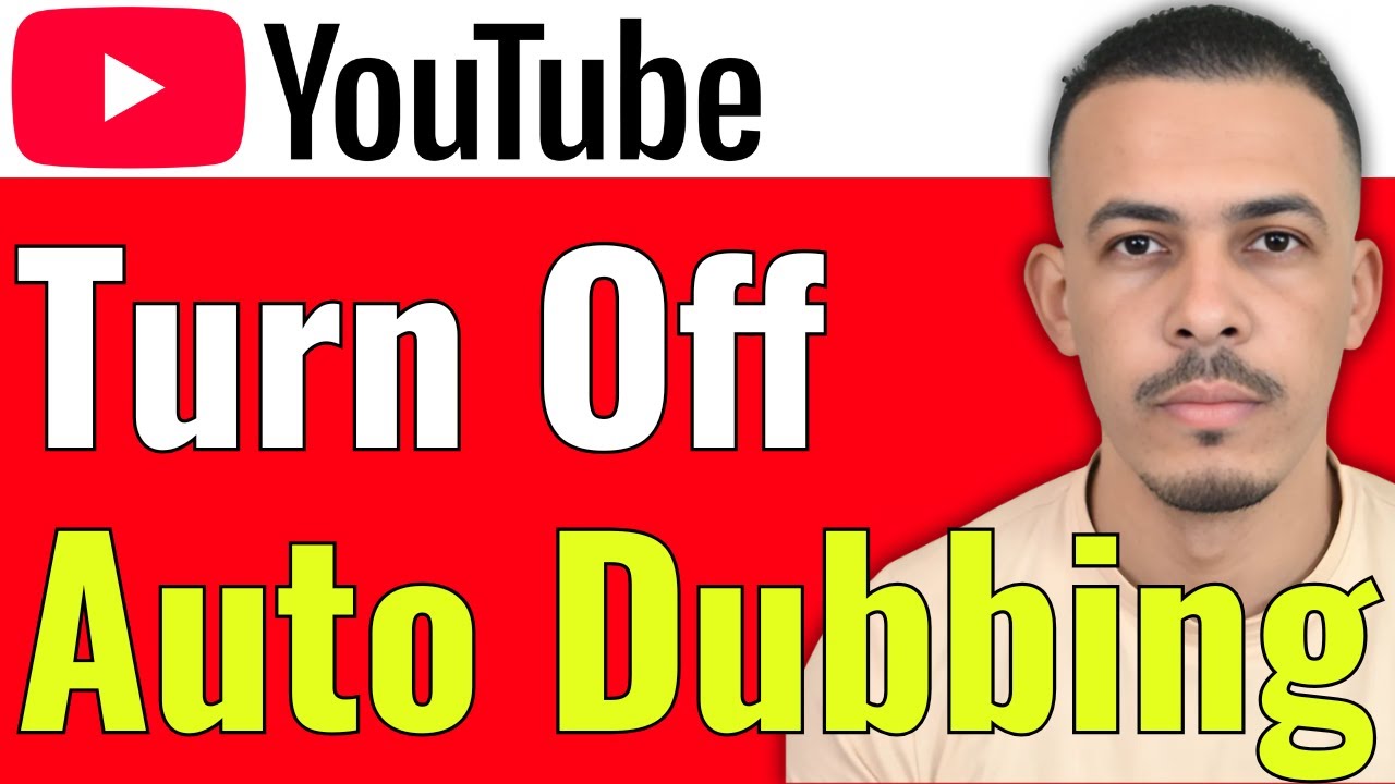 How to Turn Off Auto Dubbing for YouTube Videos - YouTube
