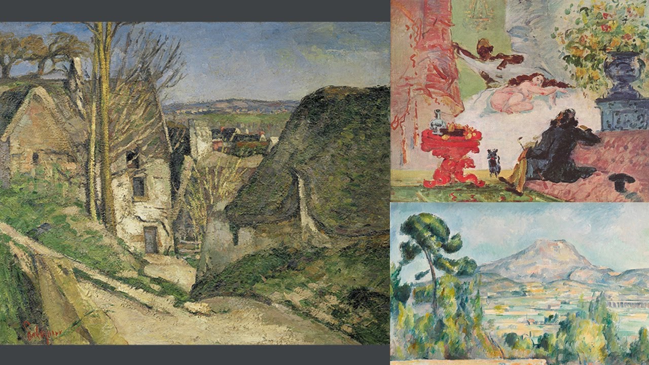 Paul Cézanne Une moderne Olympia Montagne Sainte Victoire La Maison du ...