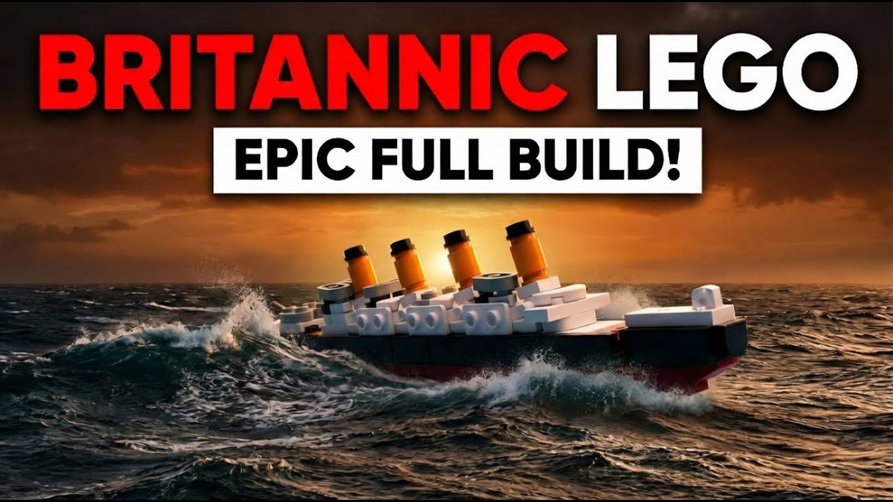 Building the LEGO RMS Britannic — Full Animated Assembly (8.5 Minutes ...