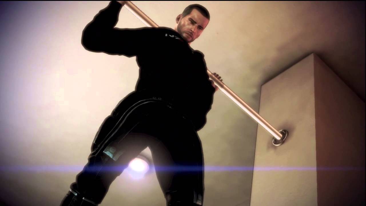 Mass Effect 3 : CITADEL DLC Pull Ups with James Vega - YouTube