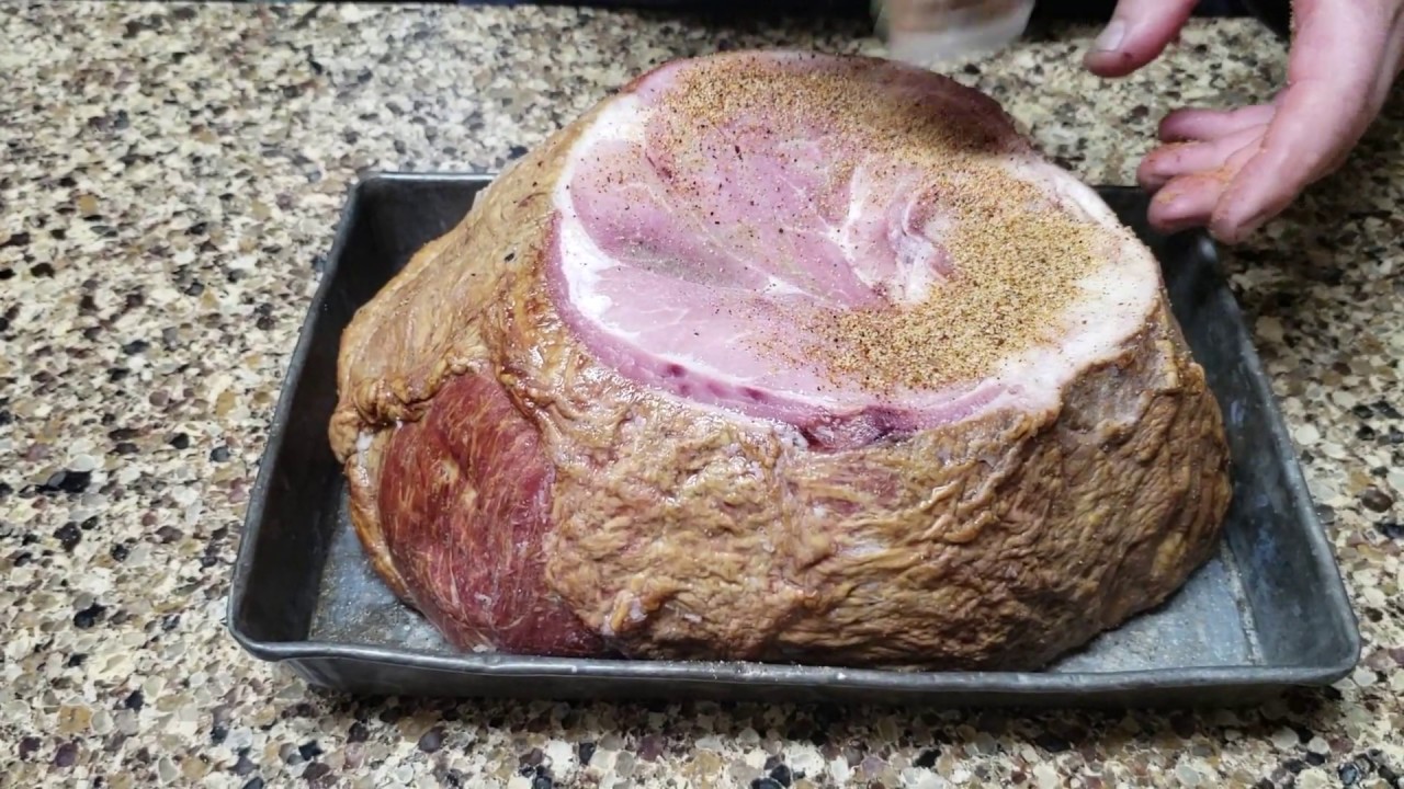 Easy Deep Frying Ham Recipe - YouTube