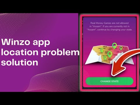 Winzo app location problem solution in telugu 2024 - YouTube