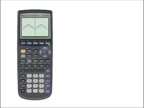 Graphing Trig Functions on TI 83 Calculator - YouTube
