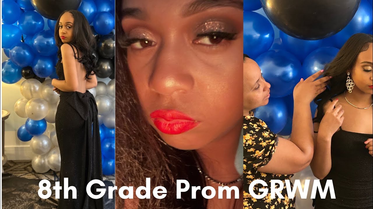 8th Grade Prom GRWM - YouTube