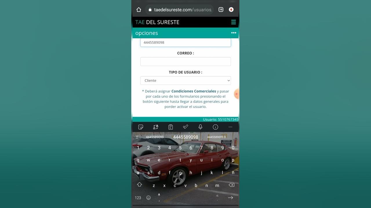 Como hacer el registro de un nuevo usuario en la plataforma Tae del sureste. - YouTube