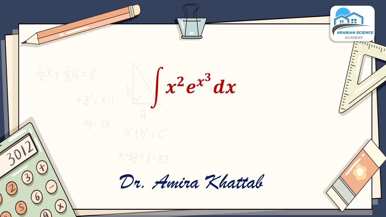 How Do You Integrate int X 2e x 3 dx YouTube How Do You Integrate int X 2e x 3 dx YouTube