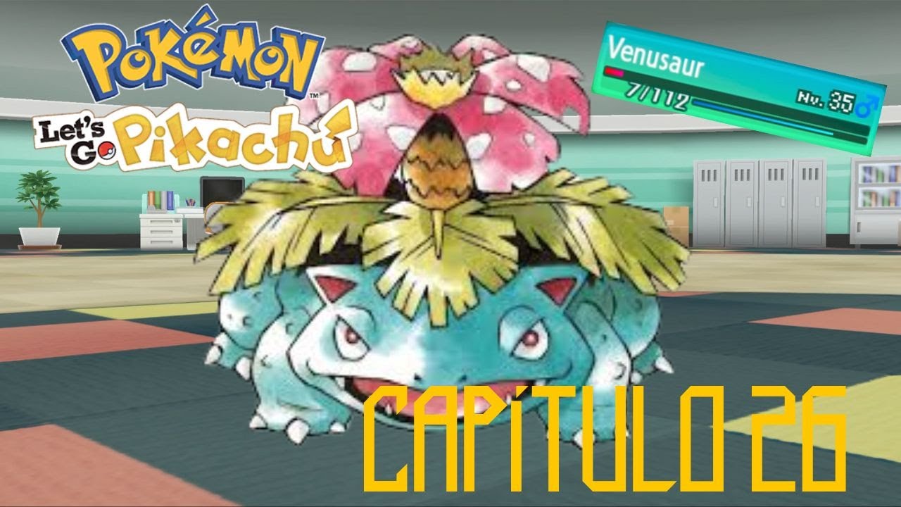VENUSAUR, EL TANQUE IMPARABLE | Pokémon : Let's Go, Pikachu! | Capítulo ...