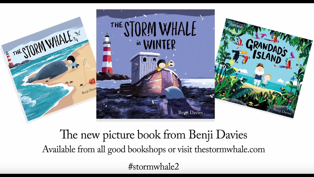 The Storm Whale in Winter by Benji Davies - Book Trailer - YouTube