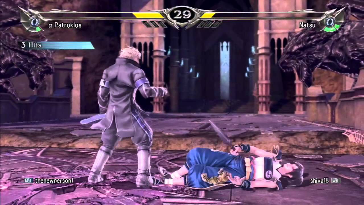 Alpha Patroklos vs Natsu (shiva18) [Soul Calibur V Player Match] - YouTube