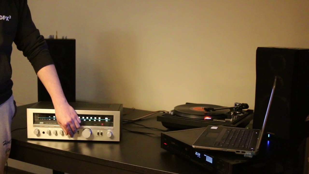 TEST SANSUI R 30 AUDIO GOLDEN AGE - YouTube
