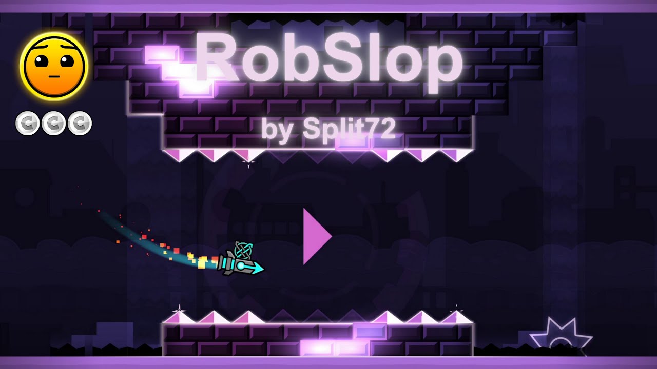RobSlop by Split72 (Hard 4 stars) [3 coins] {Feature} -Geometry Dash ...