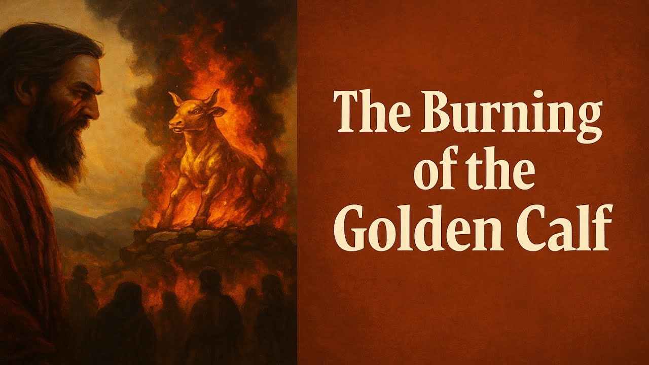 The Burning of the Golden Calf (Exodus 32) – Idolatry and Judgment in ...