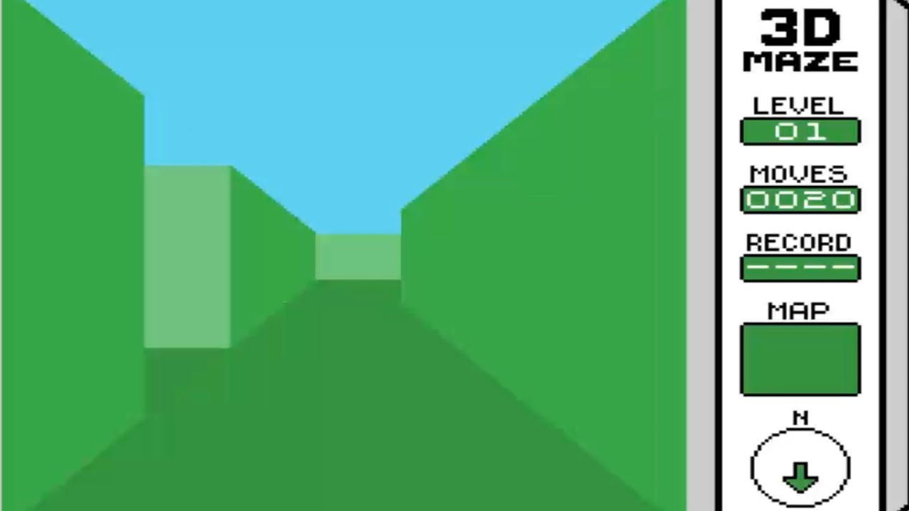 MICROSOFT ASCII MSX A 3D MAZE FROM file hunter com ASCII ONLINE - YouTube