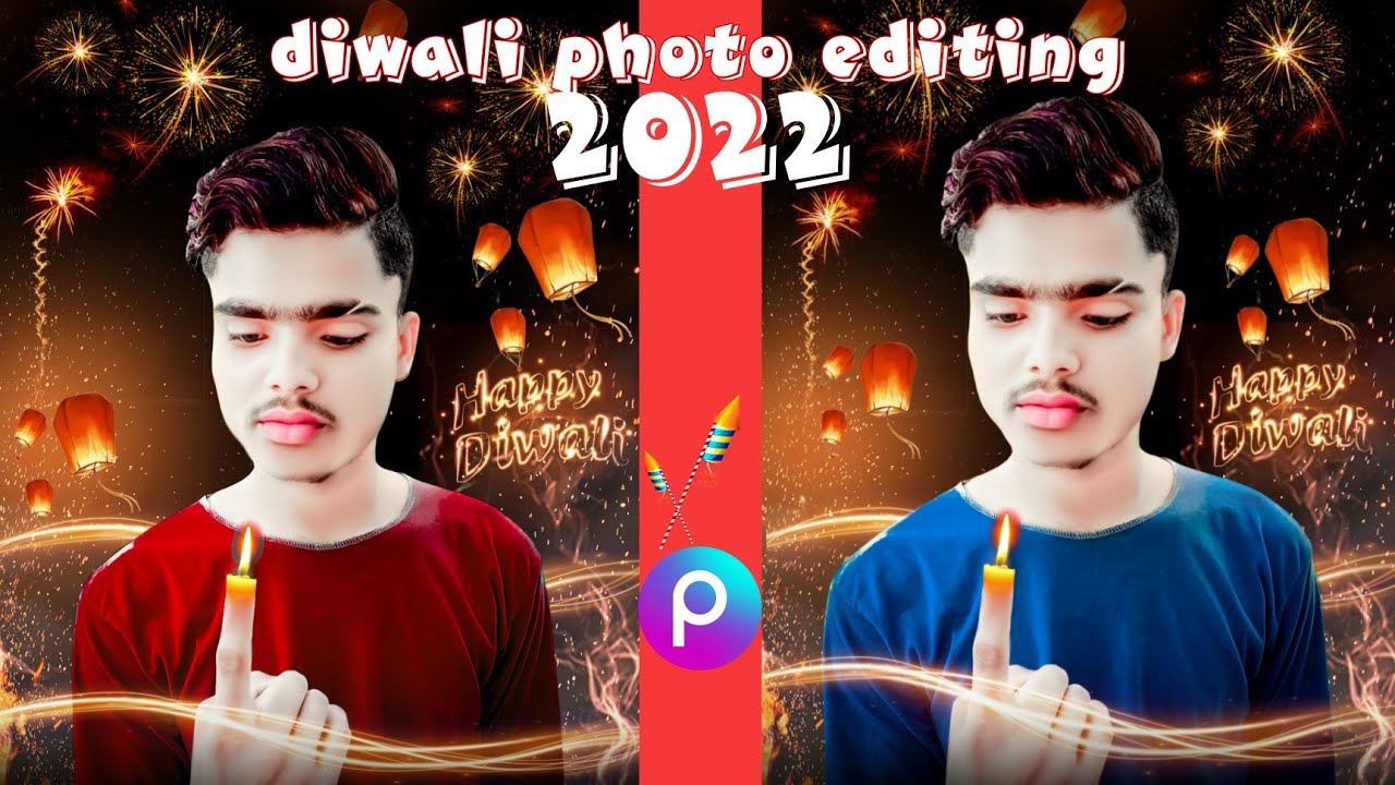 happy diwali new photo editing with picsart new full tutorial || royal ...
